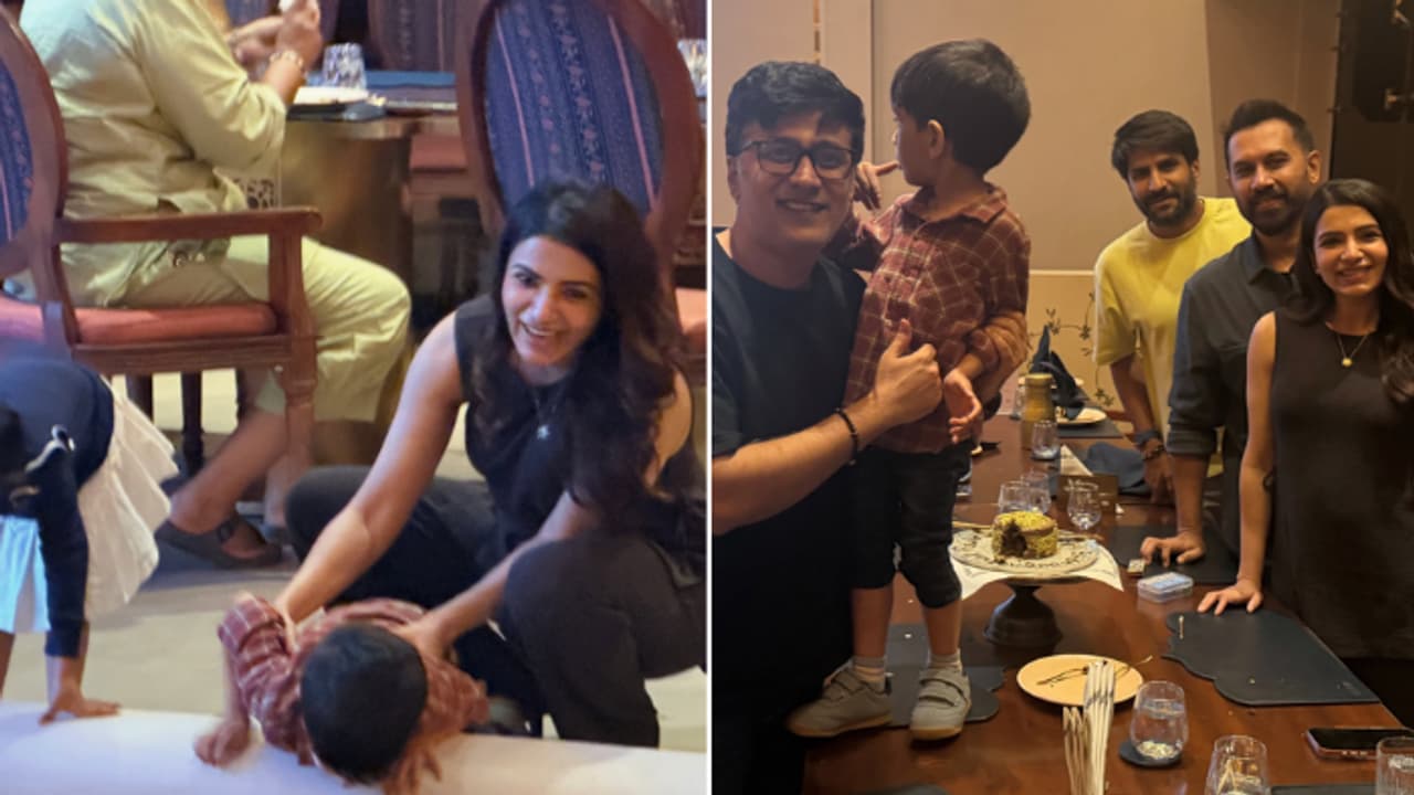 Inside Samantha Ruth Prabhu, Raj Nidimoru's celebration for Maa Inti ...