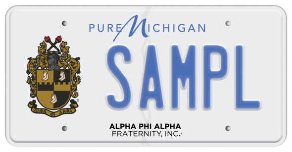 Michigan releases license plates for Black fraternities and sororities
