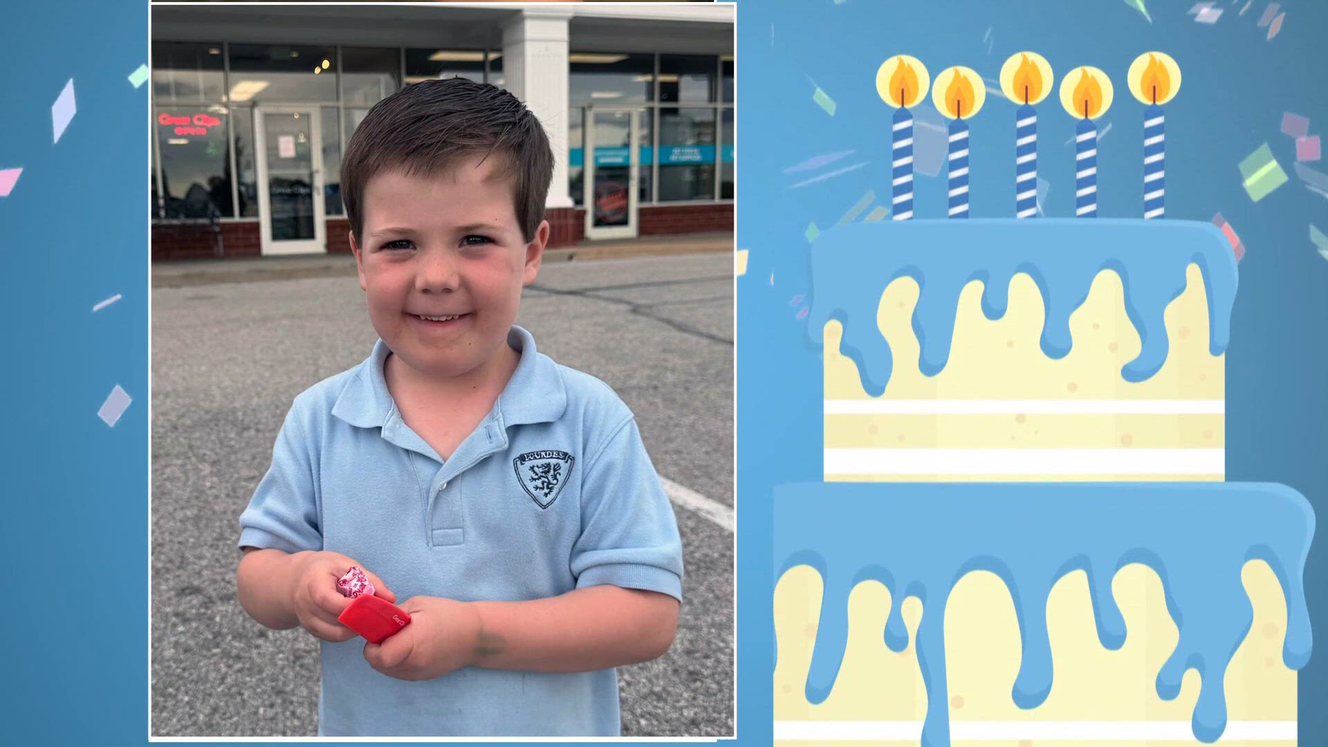Look who's 5: Happy birthday, Thomas!