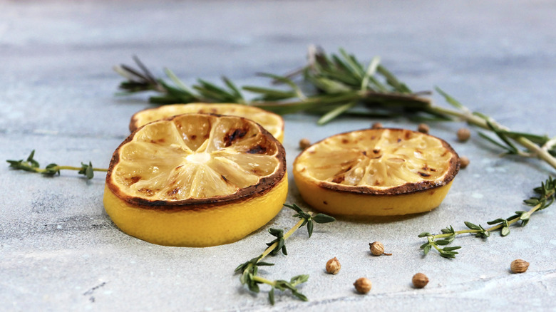 Charred lemons take potato salad to new heights