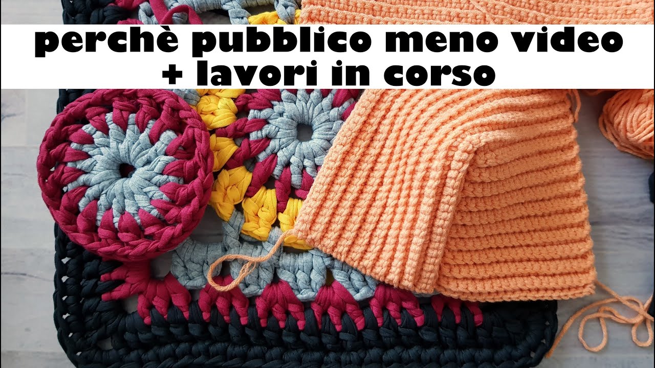 Perché sto facendo meno video, lavori in corso e aggiornamento canale