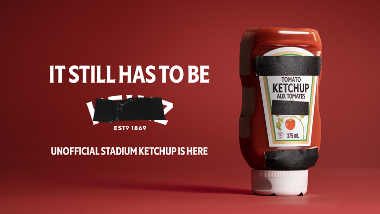 Heinz jumps on the World Cup logo cover-up trend