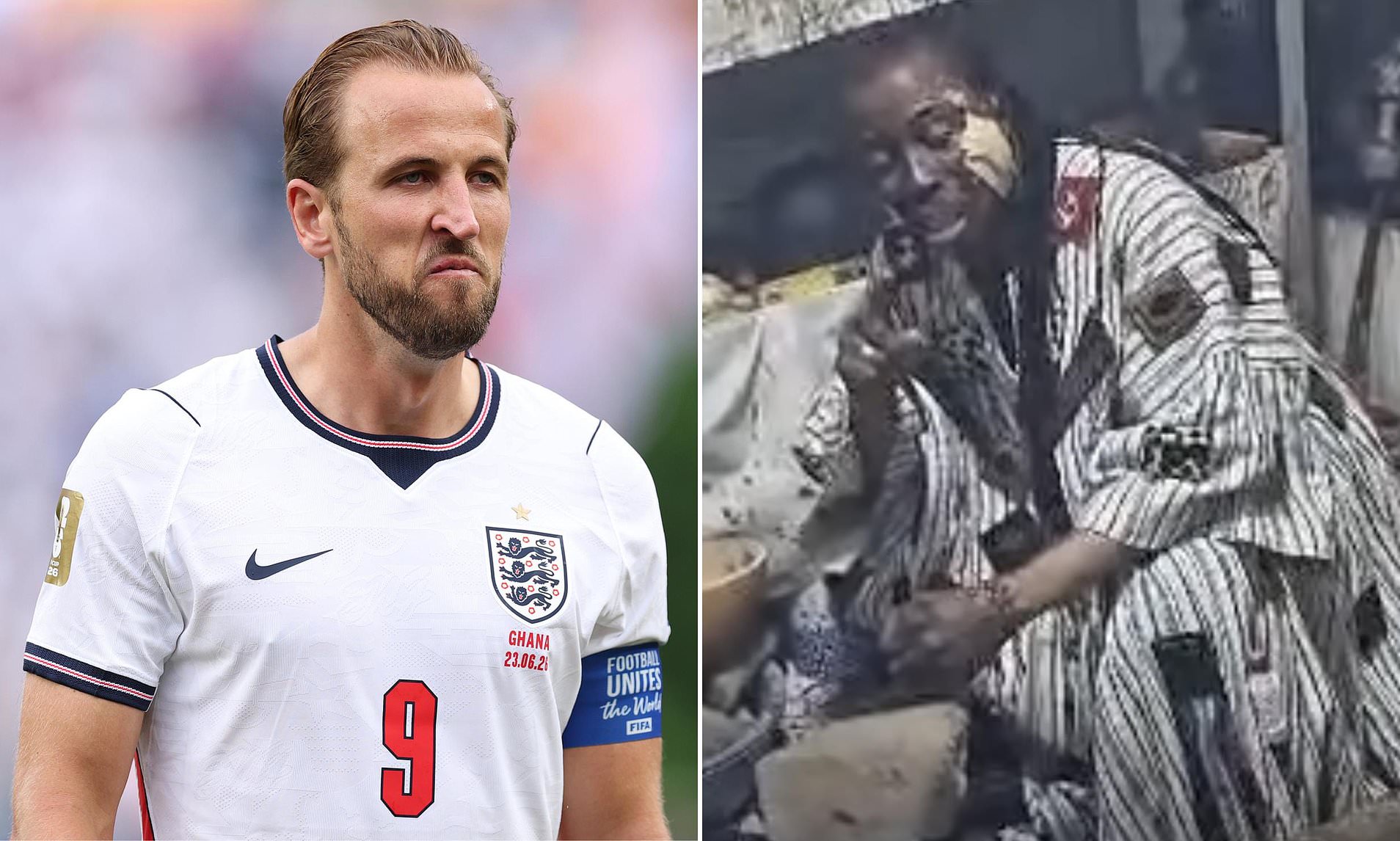 Did notorious Ghanaian witch doctor curse Harry Kane? Voodoo hex before ...