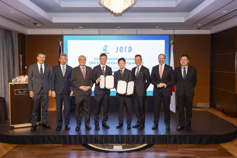 JERA secures 2M tonnes of LNG supply from Petronas