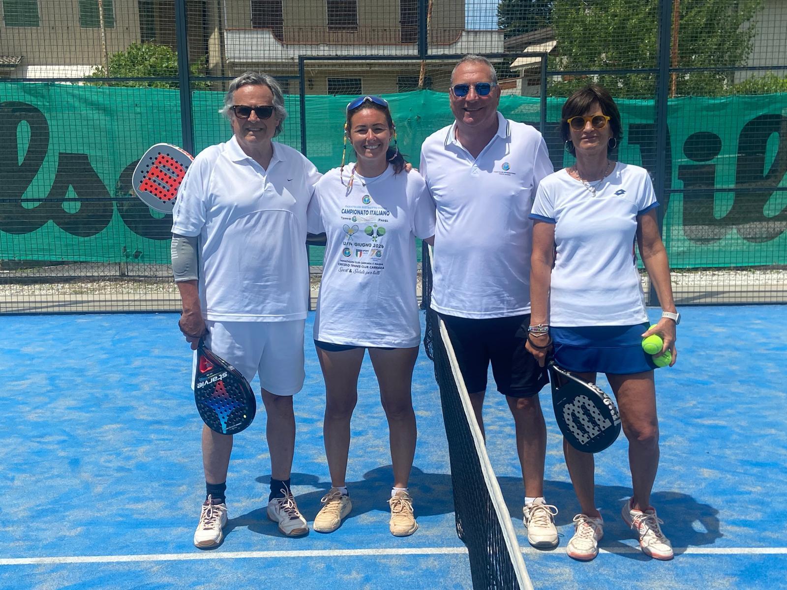 Padel, ai tricolori del Monte vince nel doppio misto. Pezzica-Vannucci ...