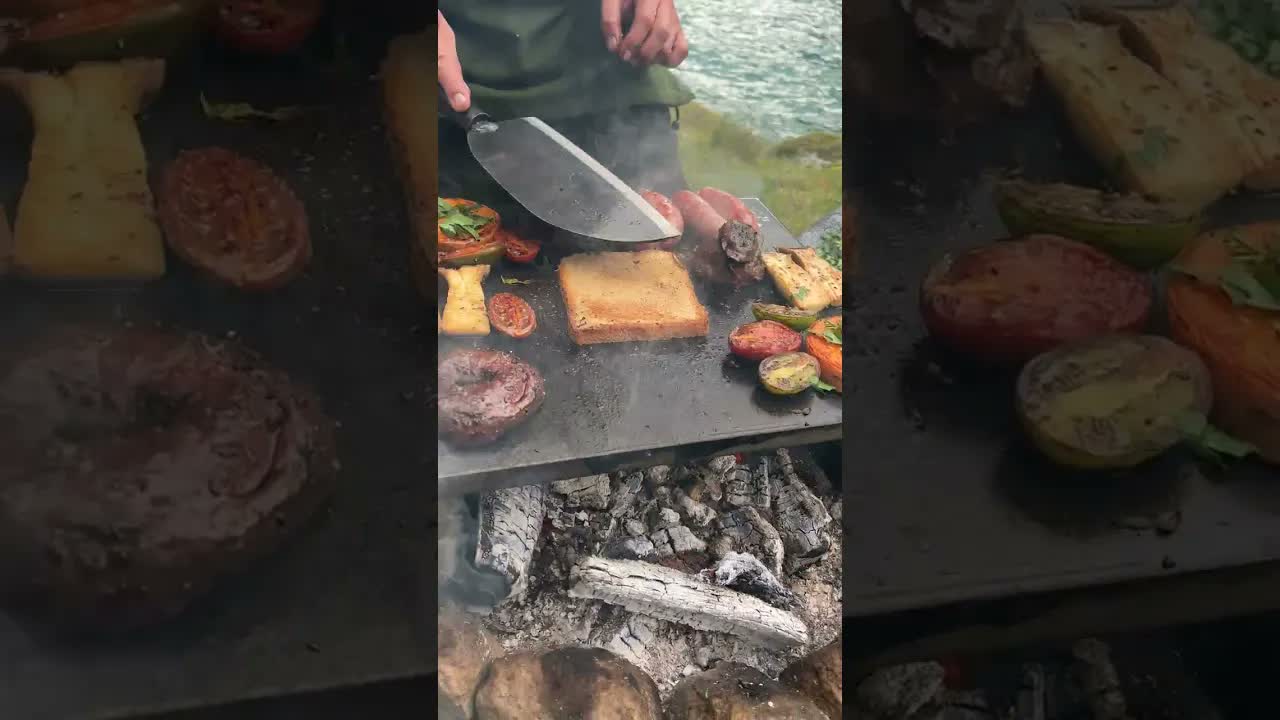 He said that this is a food heaven!