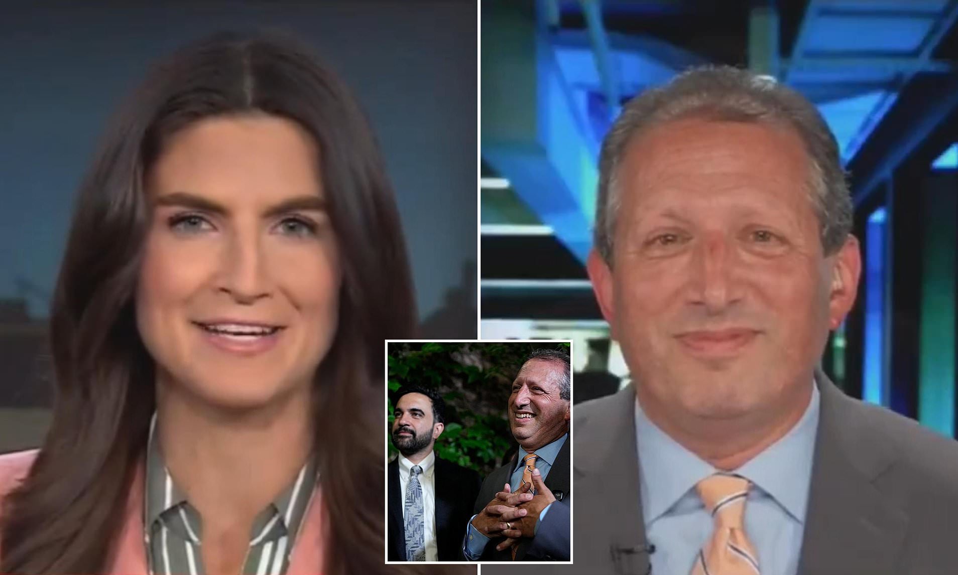 Moment CNN's Kaitlan Collins interrupts Brad Lander to break news about ...