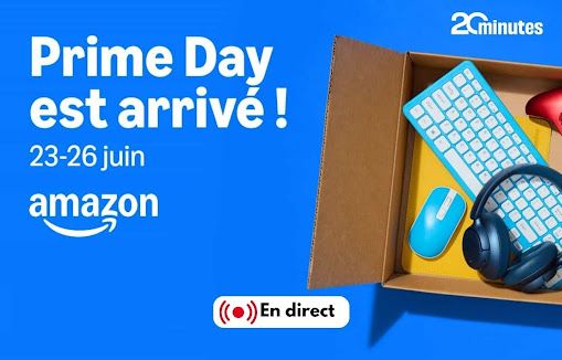 En direct. Prime Day 2026 d’Amazon : Les meilleures offres du mercredi ...
