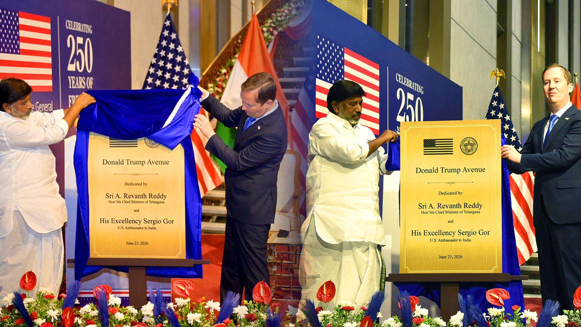 Hyderabad gets 'Donald Trump Avenue' as Telangana renames road outside ...