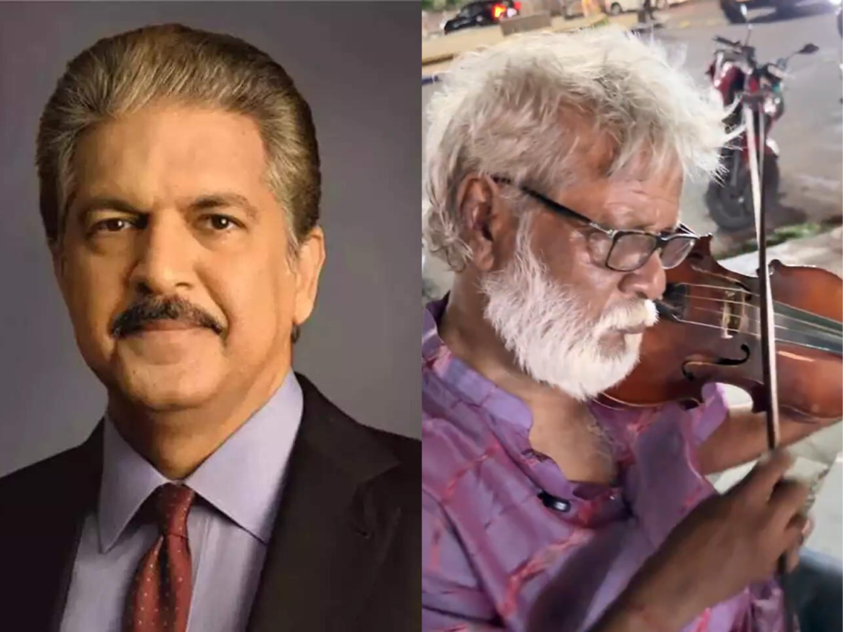 Anand Mahindra offers help to 80-year-old who plays his 40-year-old ...