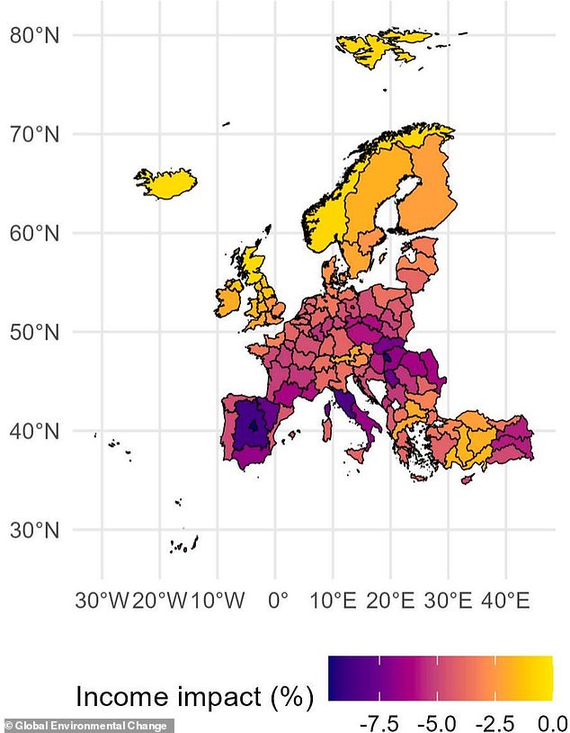 The real cost of the heatwave: Study reveals how hot weather could ...