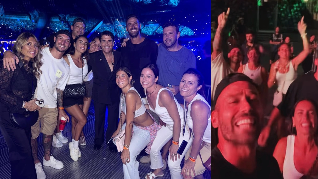 Politano-Spinazzola show al concerto di Tiziano Ferro, scatenati con ...