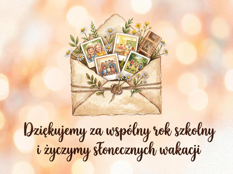 Podziękowania dla rodziców od nauczyciela na koniec roku szkolnego ...