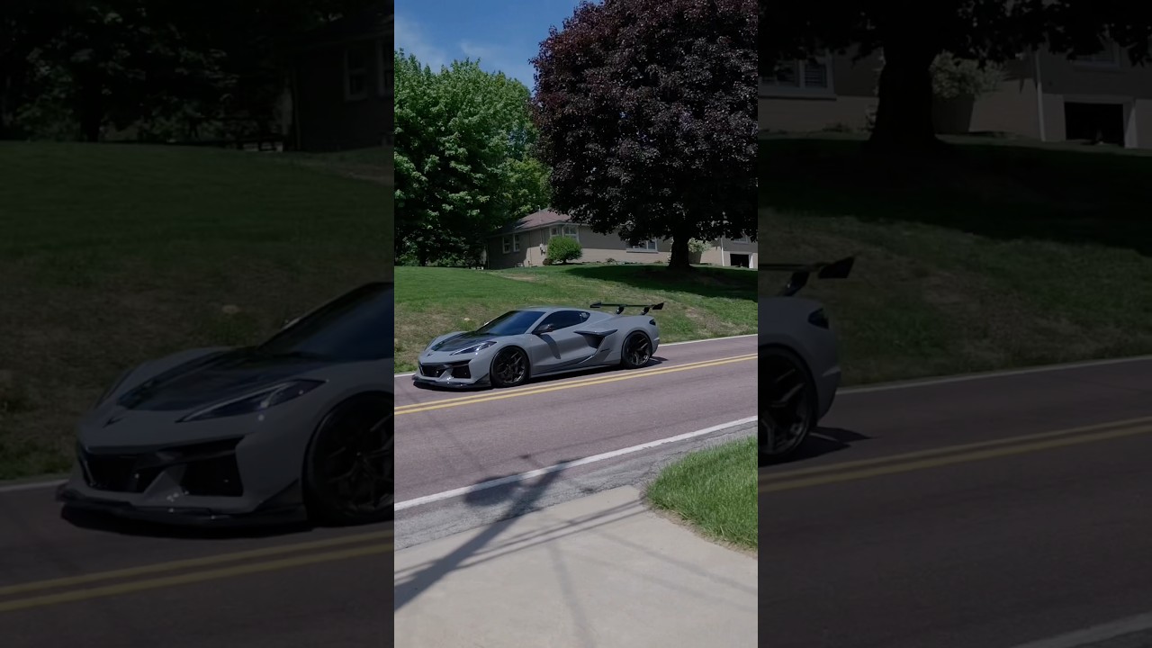 C8 Corvette Z06 flyby with Concept 841 headers! 😮