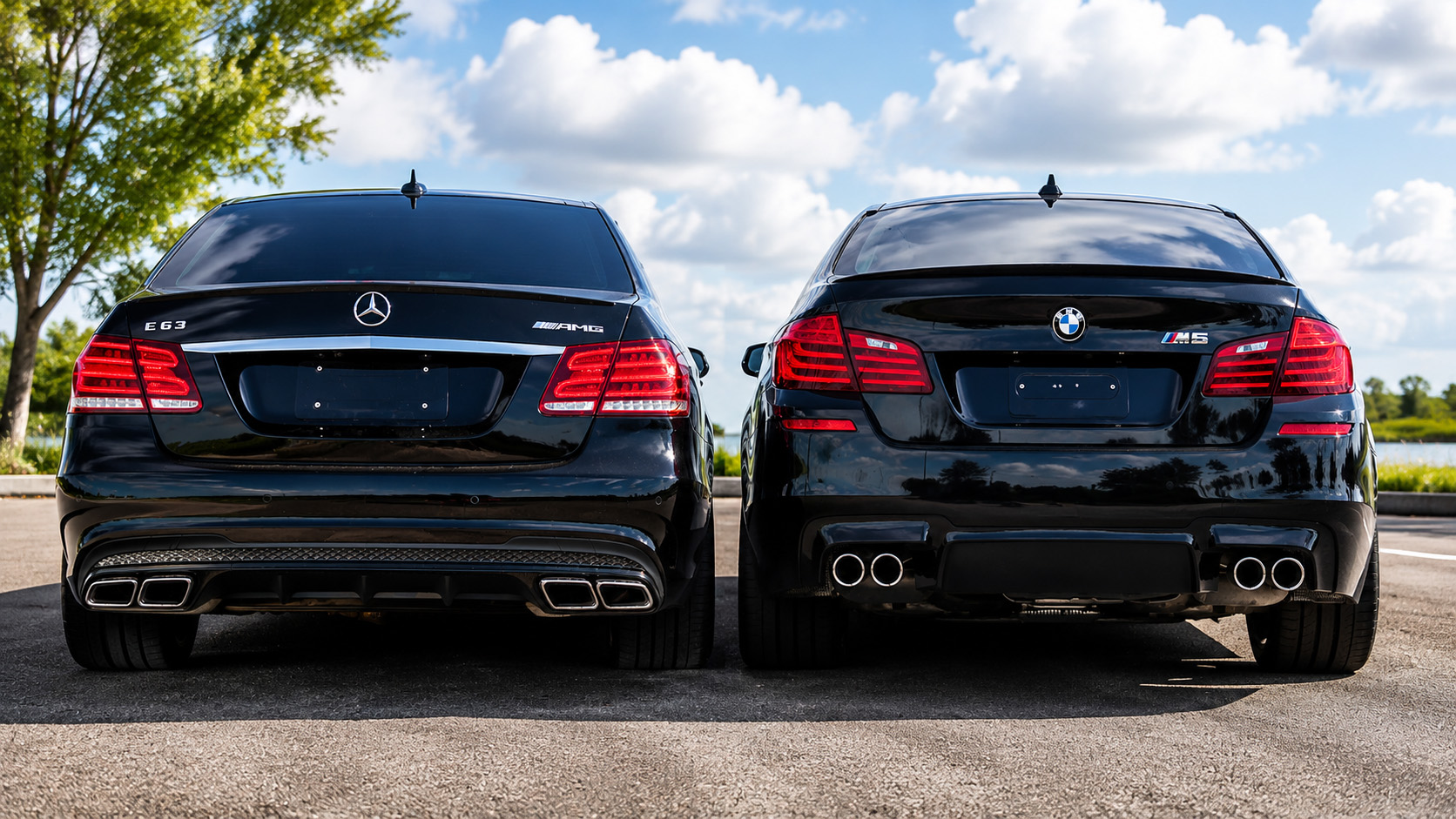 Kan de BMW M5 de Mercedes-AMG E63 verslaan in een dragrace?