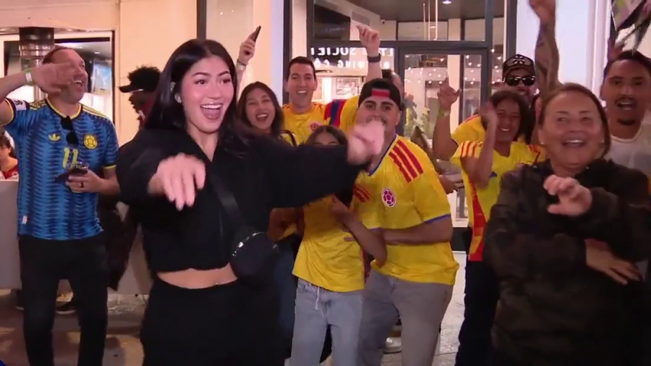 Watch party in Long Beach for Colombia-DR Congo
