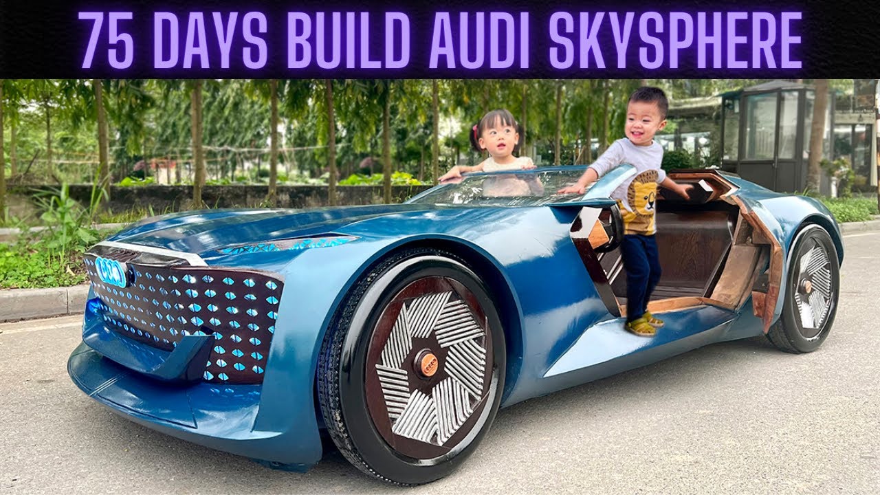 Builds Audi Skysphere for daughter with all the love of a father ...