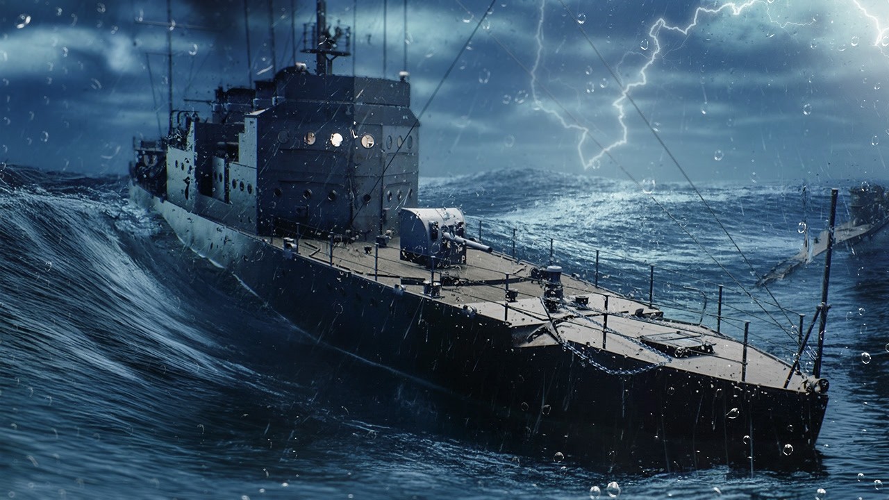 Quand un destroyer a éperonné un sous-marin et laissé son équipage à la mer