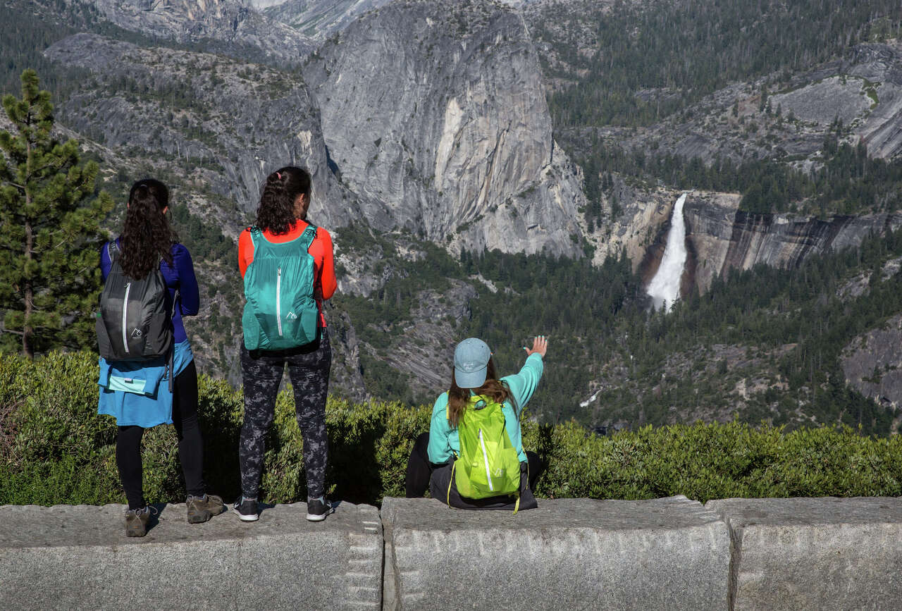 Man dies after going over 594-foot-high waterfall in Yosemite