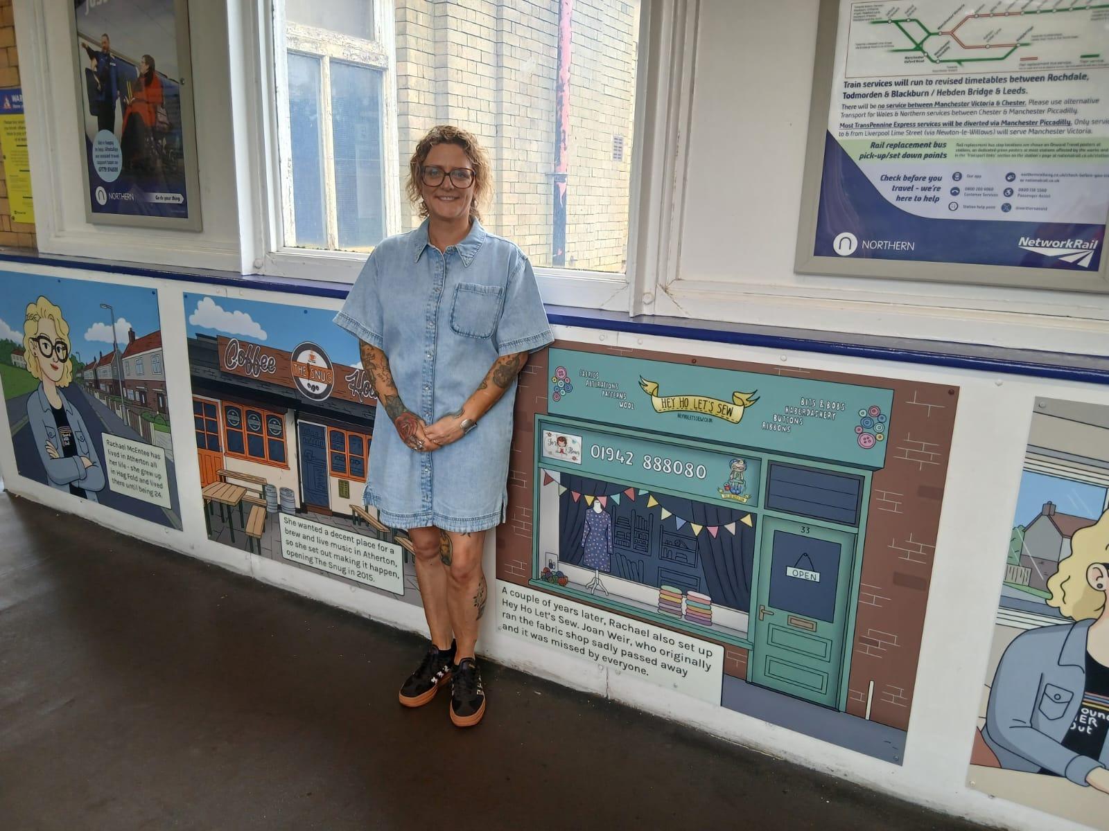 A comic mural featuring two inspiring women has been unveiled at ...