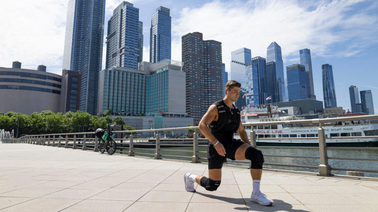 Fitness coach breaks two Guinness World Records titles with a pride ...