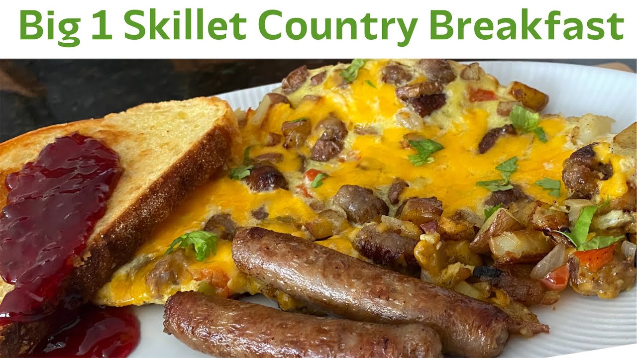 Easy one skillet big country breakfast recipe hearty morning meal idea