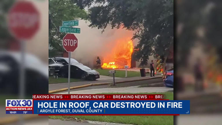 A big plume of black smoke: Neighbors react to Argyle house fire that ...