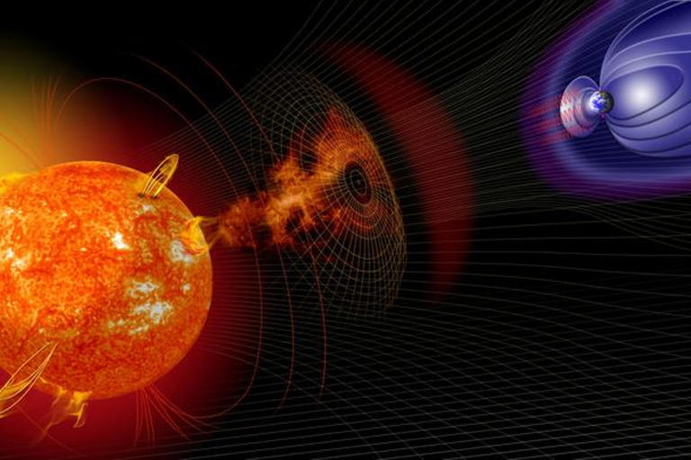 Solar storms found to cause rapid changes to the Earth’s atmosphere