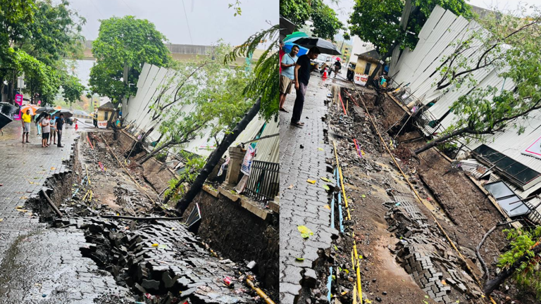 Collapsed walls to submerged traffic– Mumbai on knees after first ...
