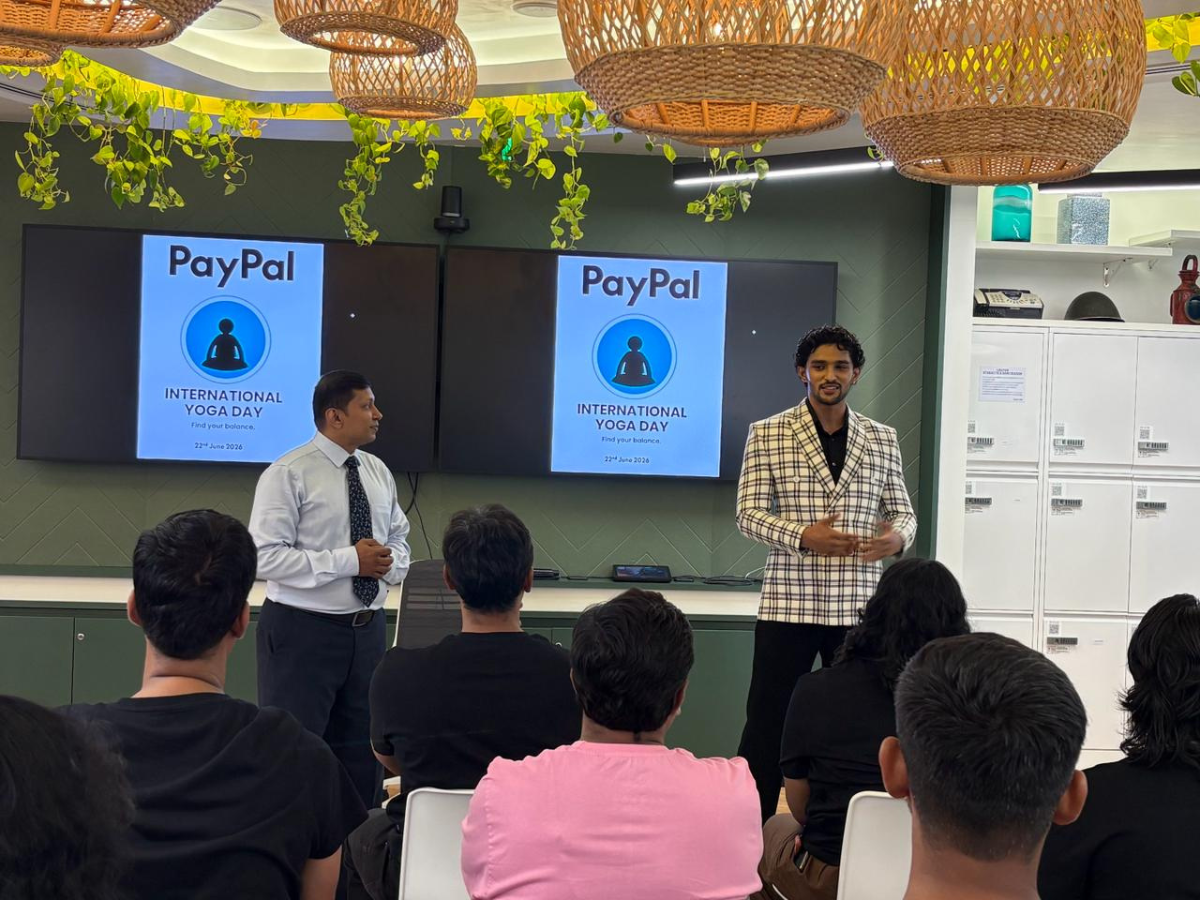 Abel Biju highlights the importance of everyday fitness at a corporate ...
