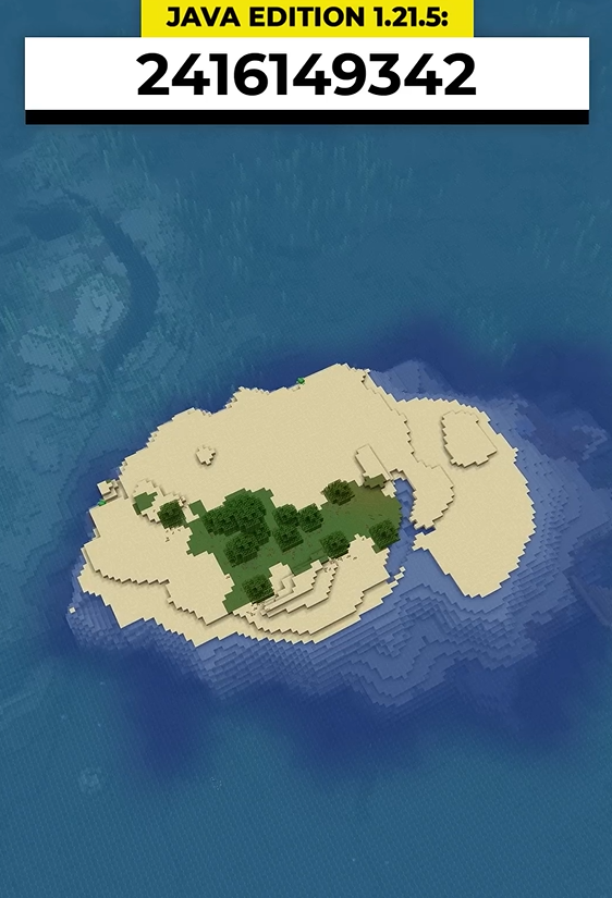 Minecraft survival island starter seed: Perfect challenge for early ...