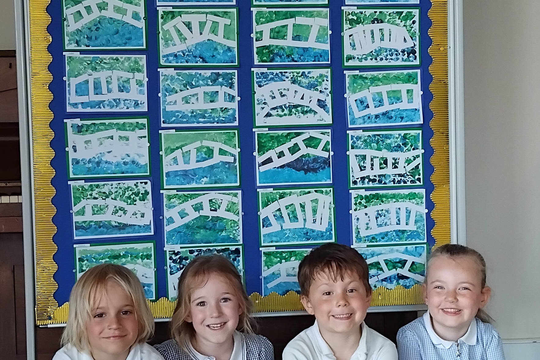 Rudgwick Primary School art display