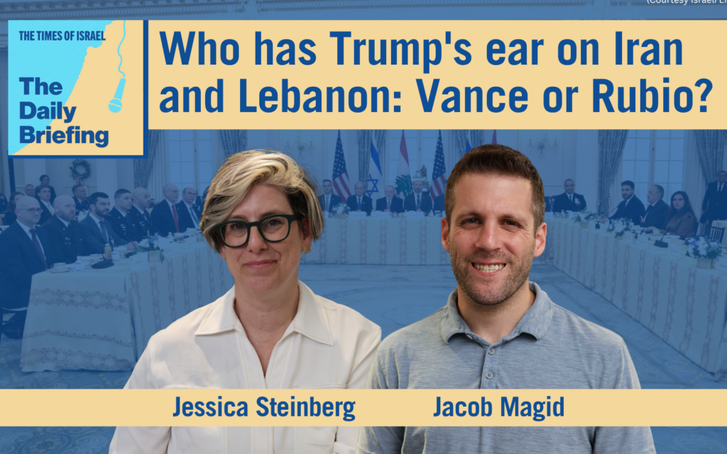 Daily briefing June 24: Who has Trump’s ear on Iran and Lebanon: Vance ...