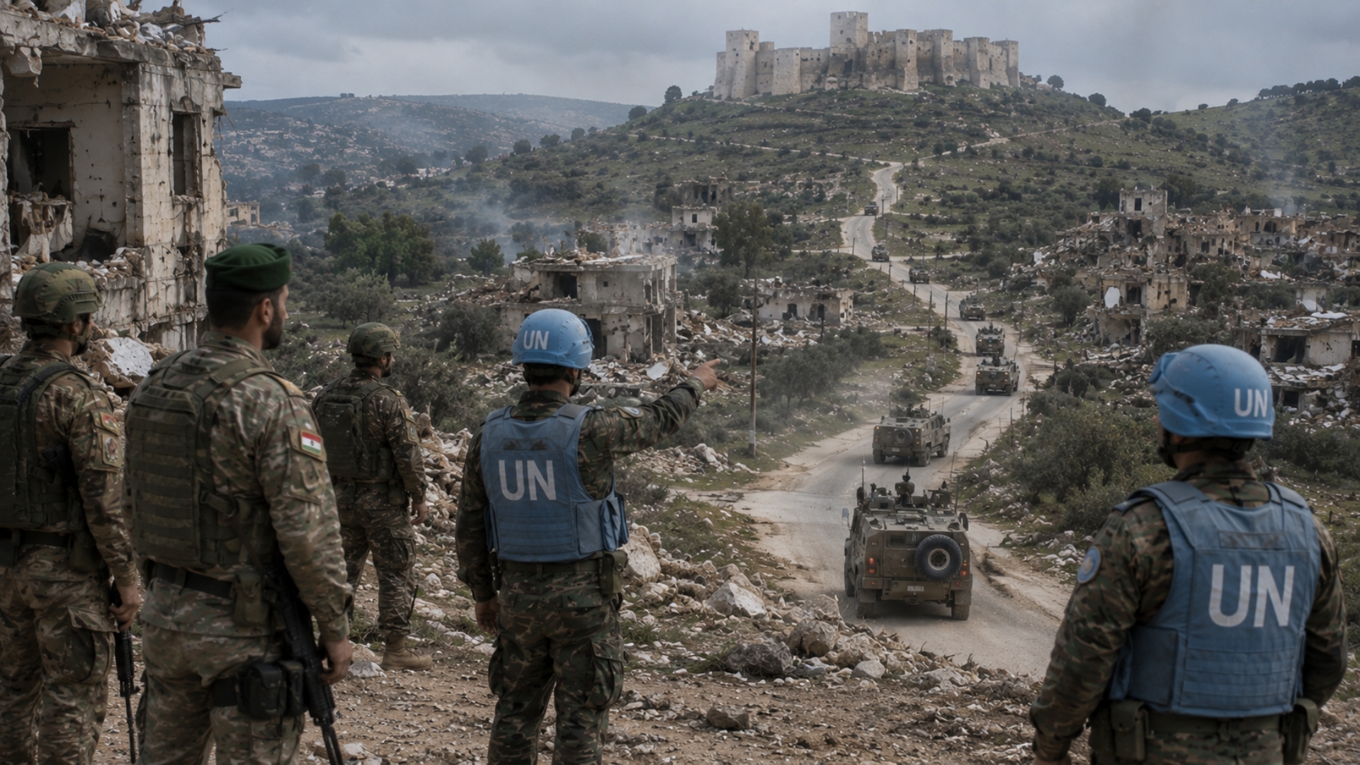 Lebanon weighs pilot zones and new UN force for Israeli withdrawal