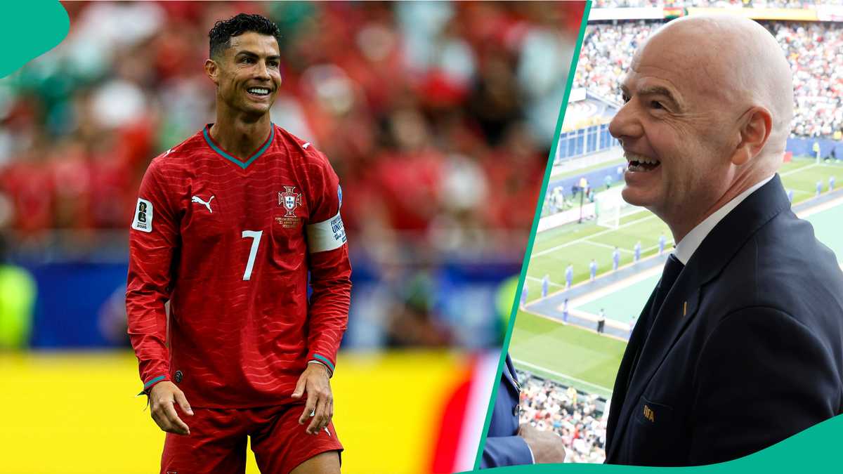 FIFA president Gianni Infantino sends message to Cristiano Ronaldo ...