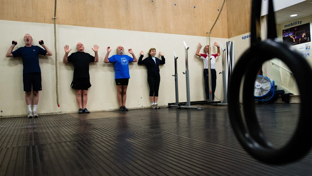 Wall exercises to boost lower-body strength over 60