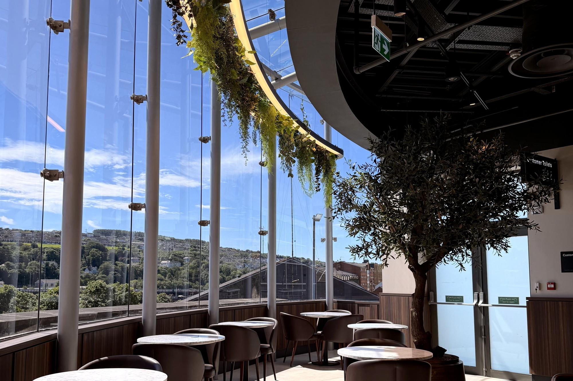 Derry’s new Dunnes Café transforms Foyleside Level 3 into scenic dining ...
