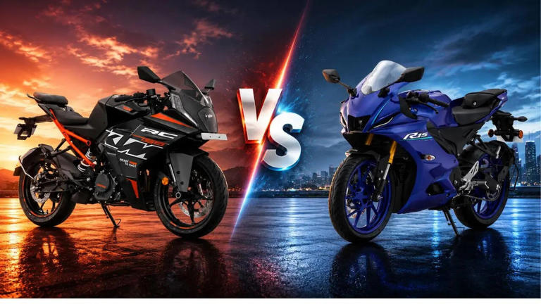 Yamaha R15 vs KTM RC 160 - Price, mileage and top speed compared