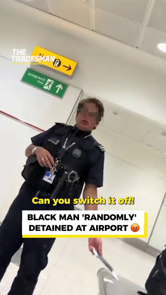 The moment they realized they racially profiled a police officer
