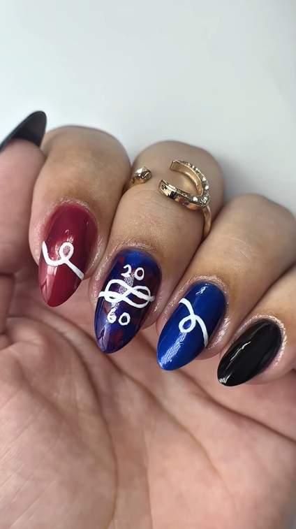 Unhas minha culpa com efeito infinito perolado tendência que encanta