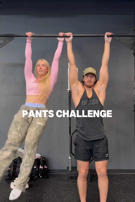 Pants challenge fitness test: Balance, strength, and coordination drill