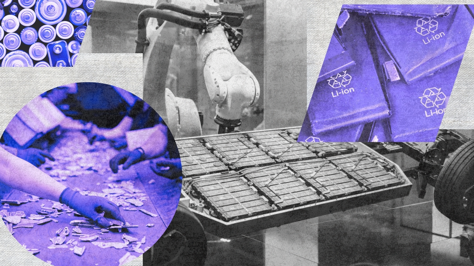 China and the West are taking opposite paths on EV battery recycling