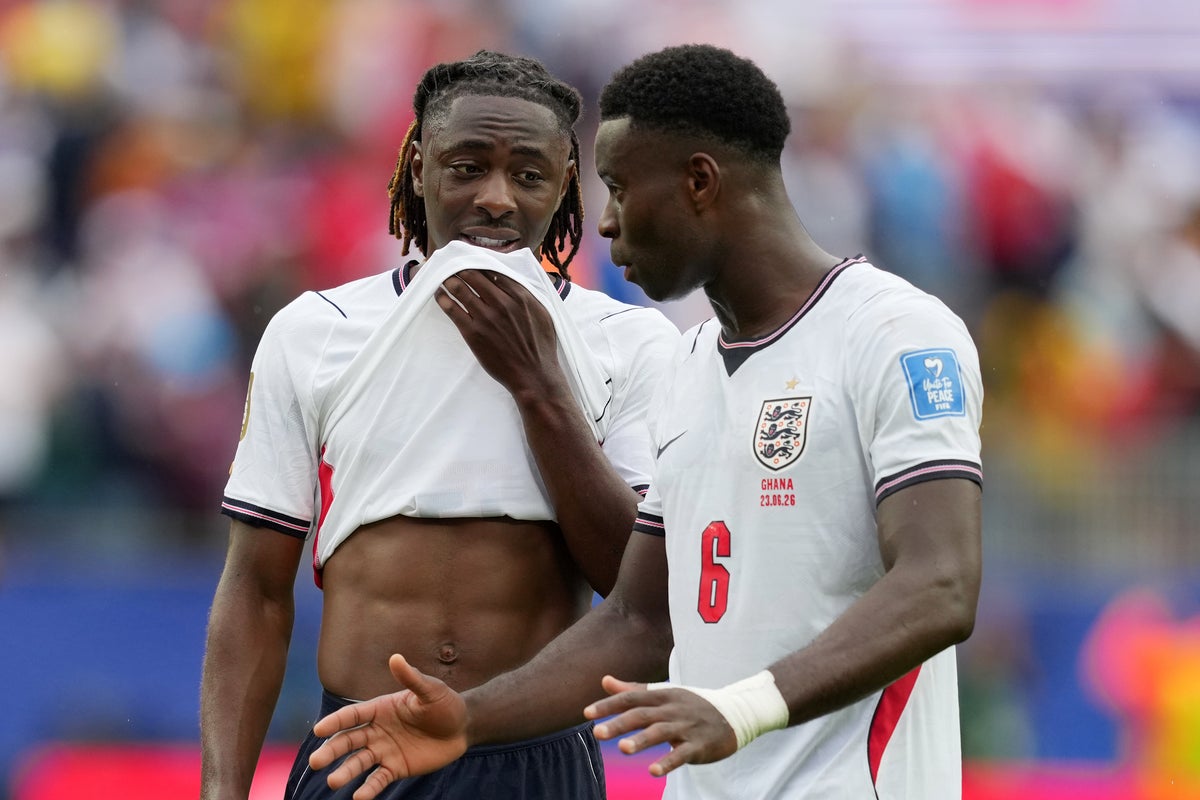 Eze urges England teammates to 'block out the noise' after Ghana draw