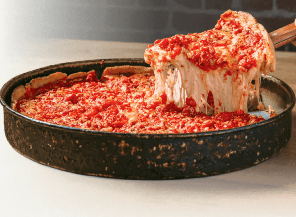 5 pizza chains with the best pan pizza, according to diners