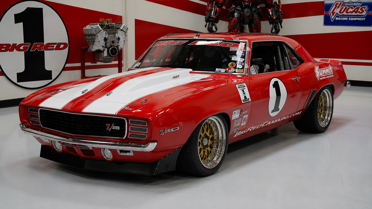 The story behind the legendary Big Red Camaro