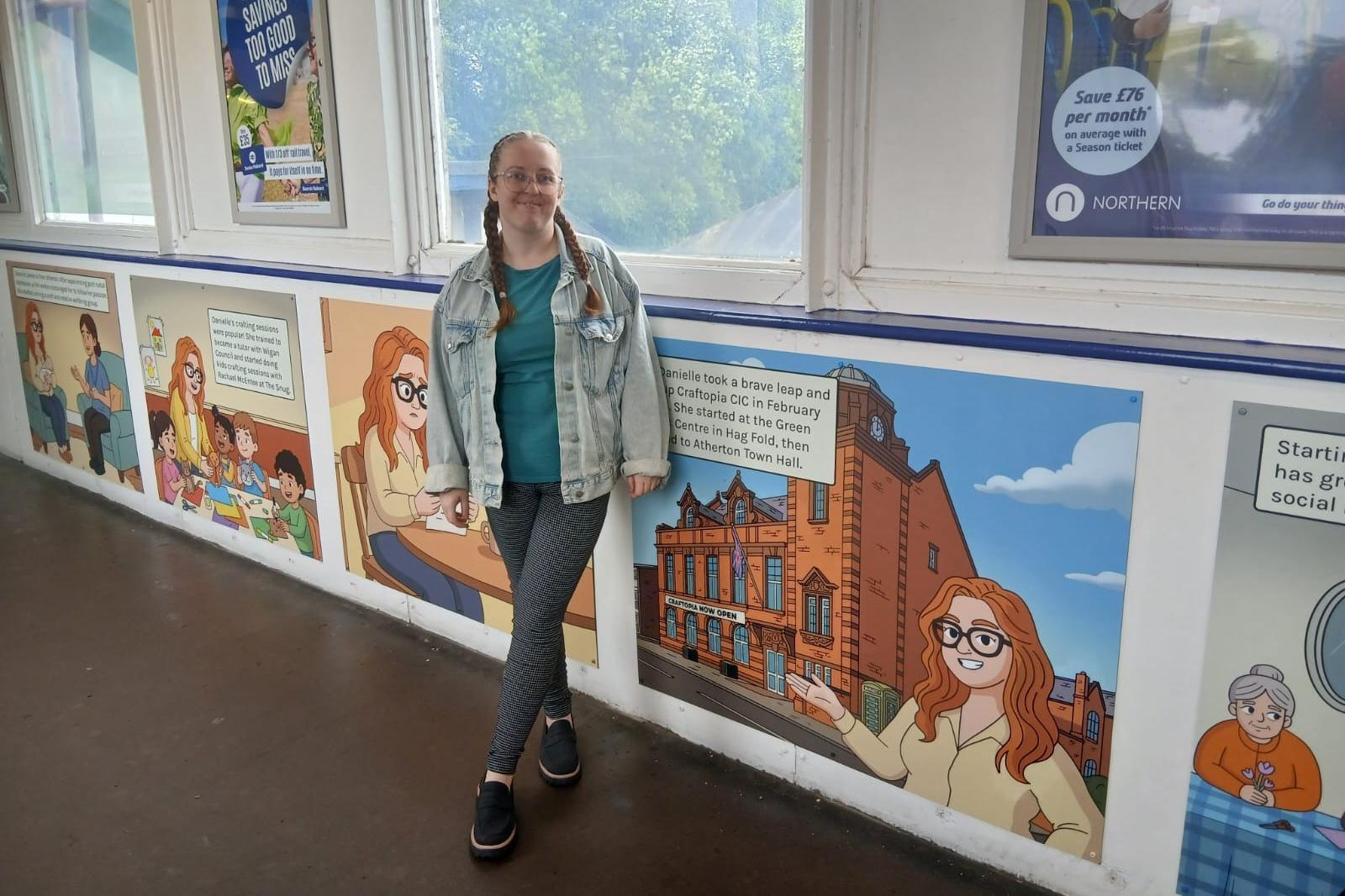 A comic mural featuring two inspiring women has been unveiled at ...