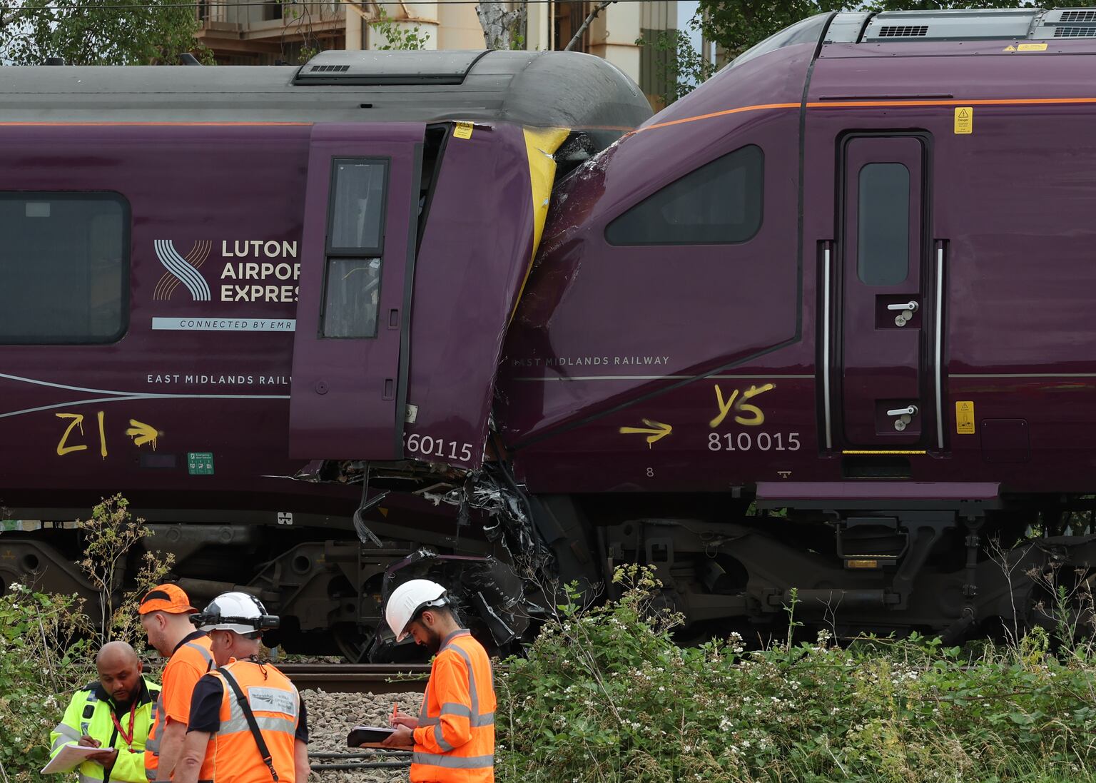 Train driver killed in Bedford crash passed red signal, investigators say