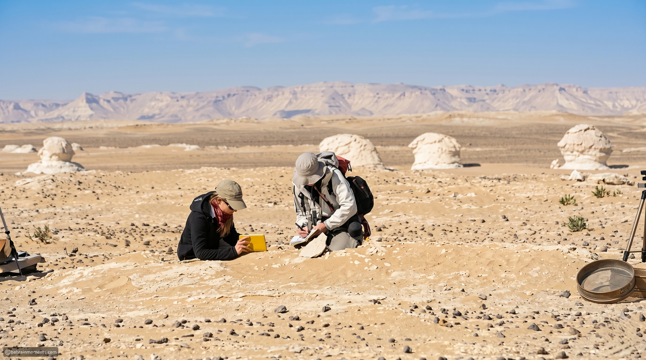 Researchers investigate a mysterious anomaly discovered near the pyramids