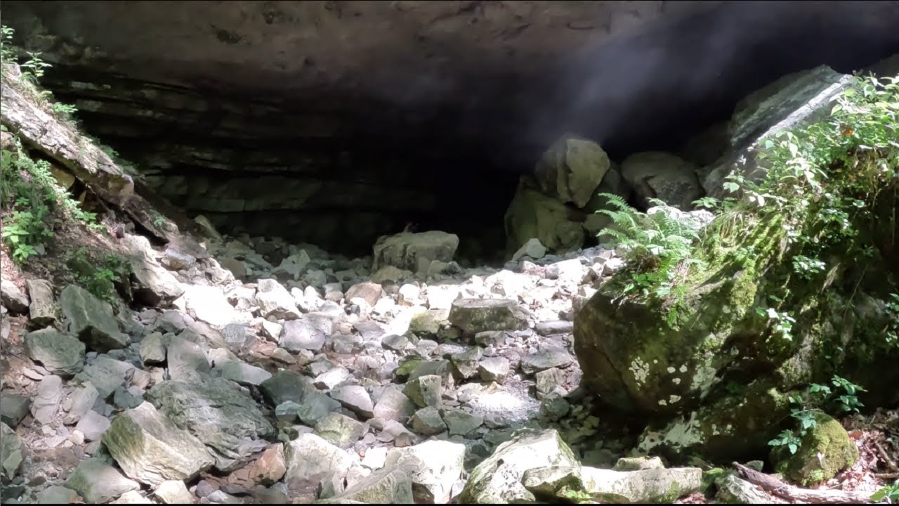 Cameras catch what’s moving beneath the 50ft underground waterfall