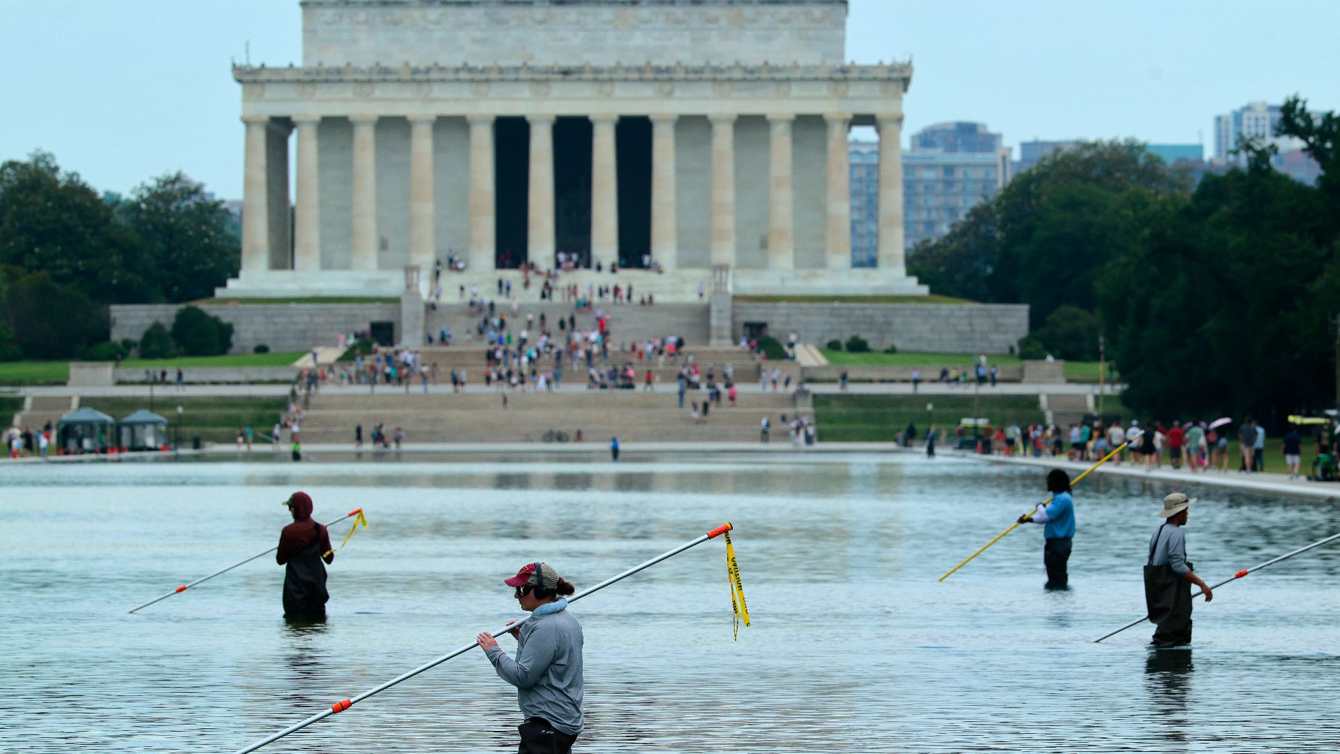No-bid contracts, green algae and peeling paint: The growing reflecting ...